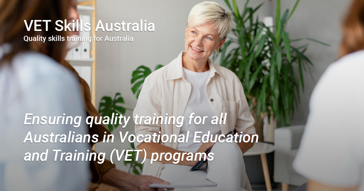 VET Skills Australia - Quality Vocational Education and Training